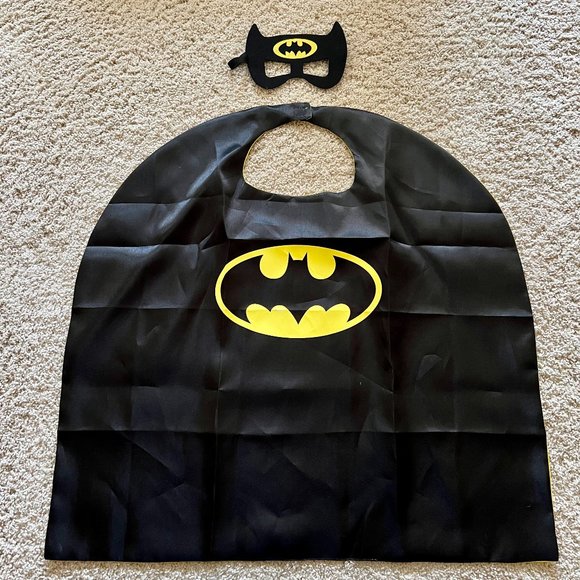 Costumes | Batman Cape And Mask Os | Poshmark